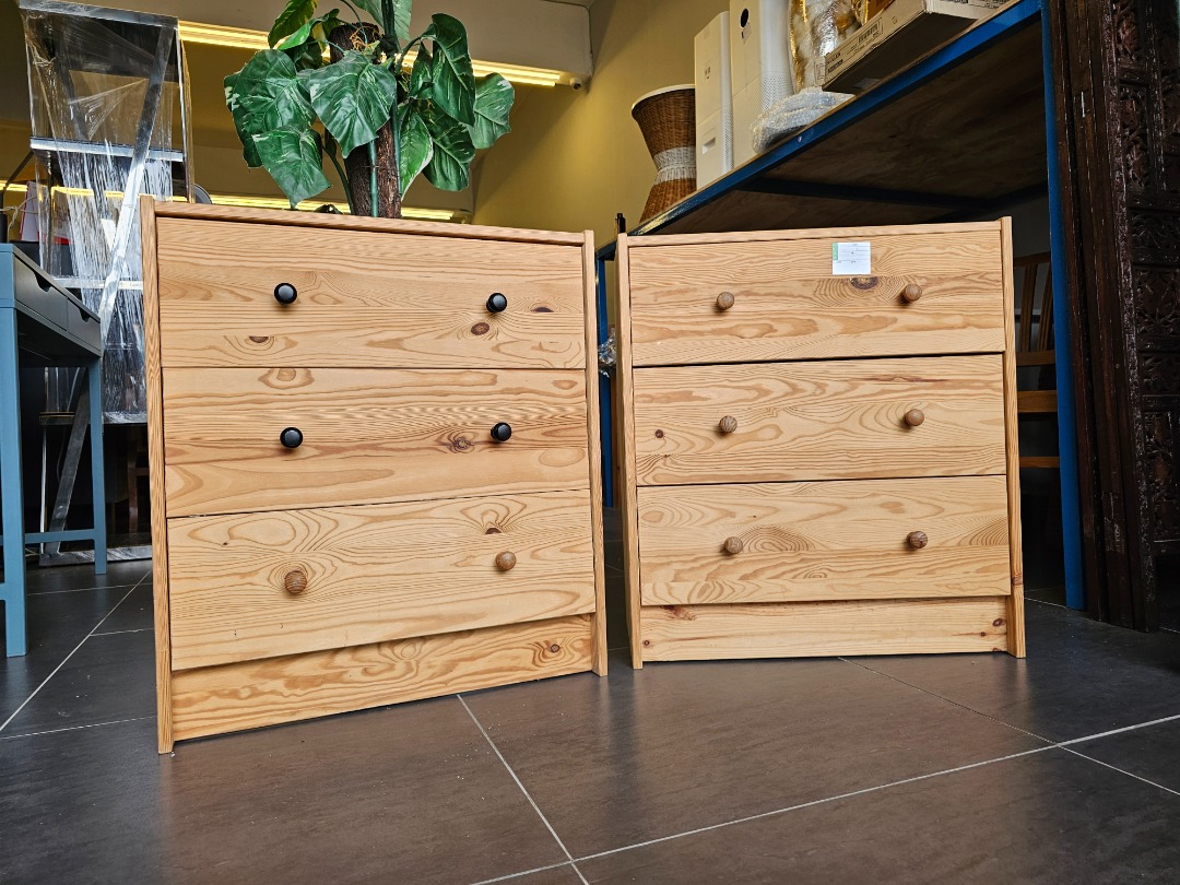 IKEA RAST Chest of 3 drawers, pine, | Laci IKEA RAST dengan 3 Laci ...