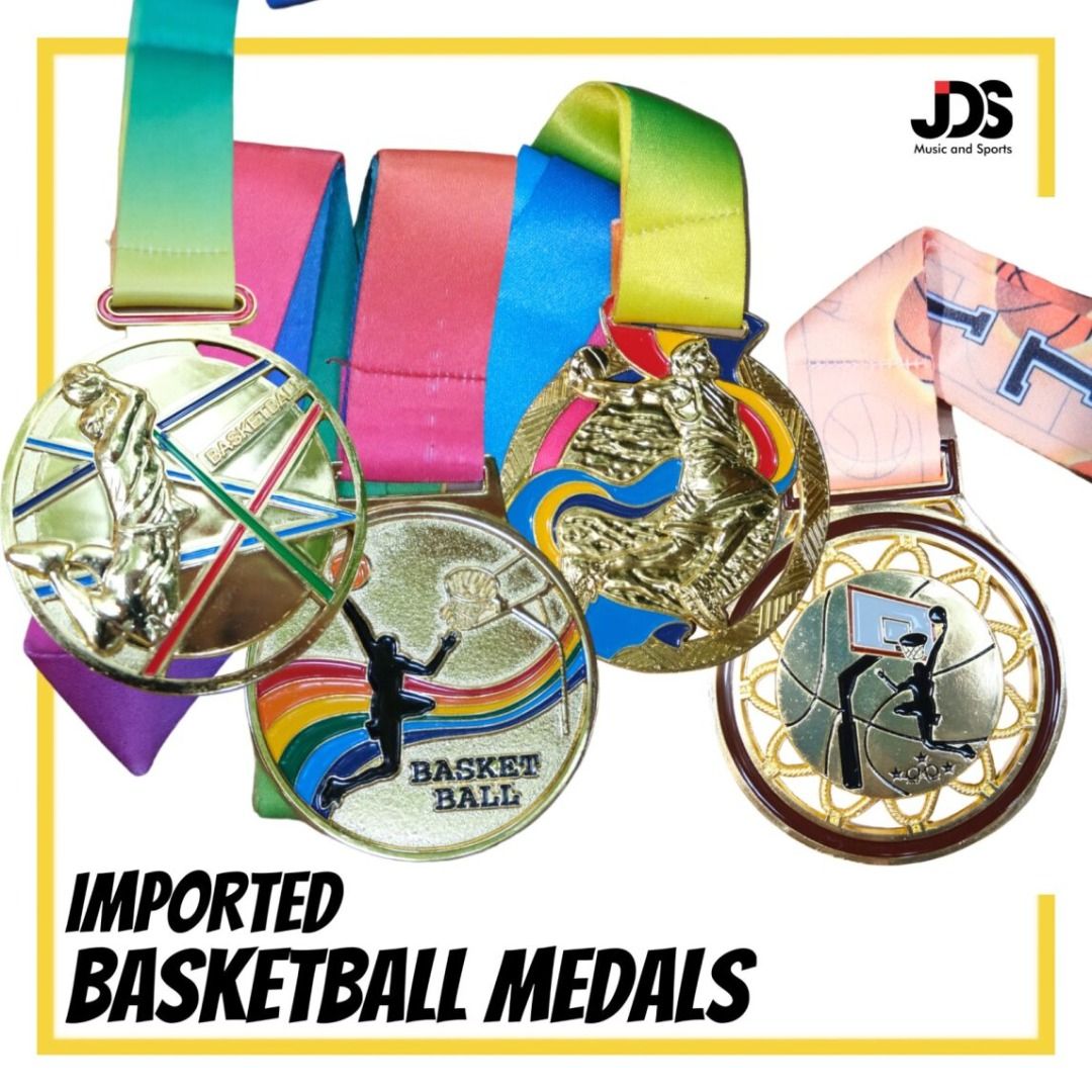 Imported Basketball Medals 2.5 inches, Sports Equipment, Other Sports ...