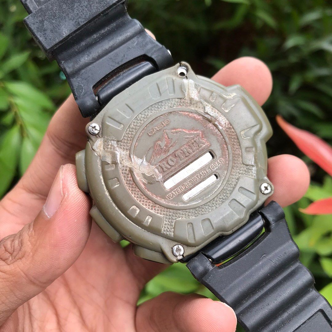 Jam tangan Casio protrek prg 40 original vintage jadul, Fesyen Pria ...