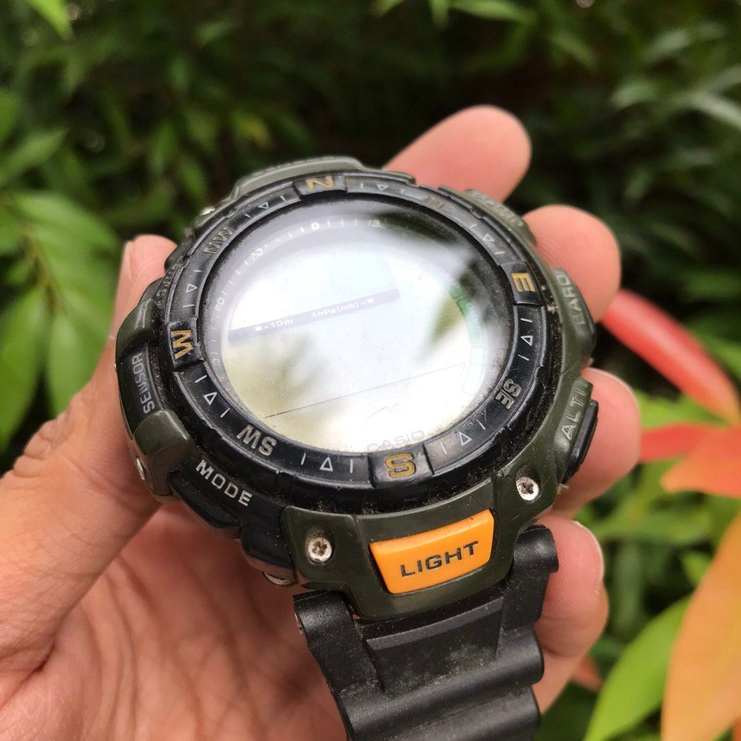 Jam tangan Casio protrek prg 40 original vintage jadul, Fesyen Pria ...