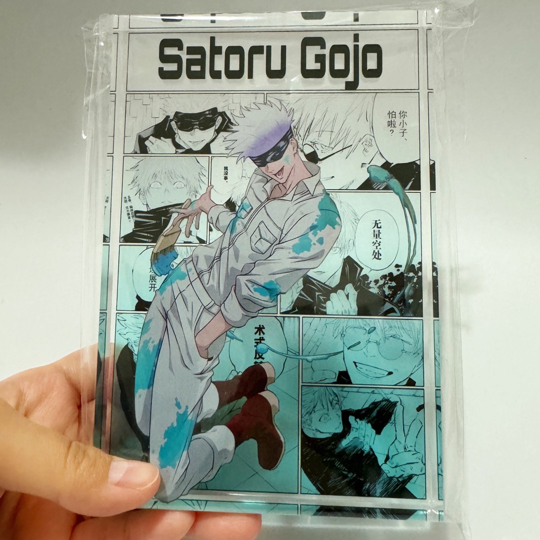 jjk Jujutsu Kaisen Gojo acrylic block, Hobbies & Toys, Memorabilia ...