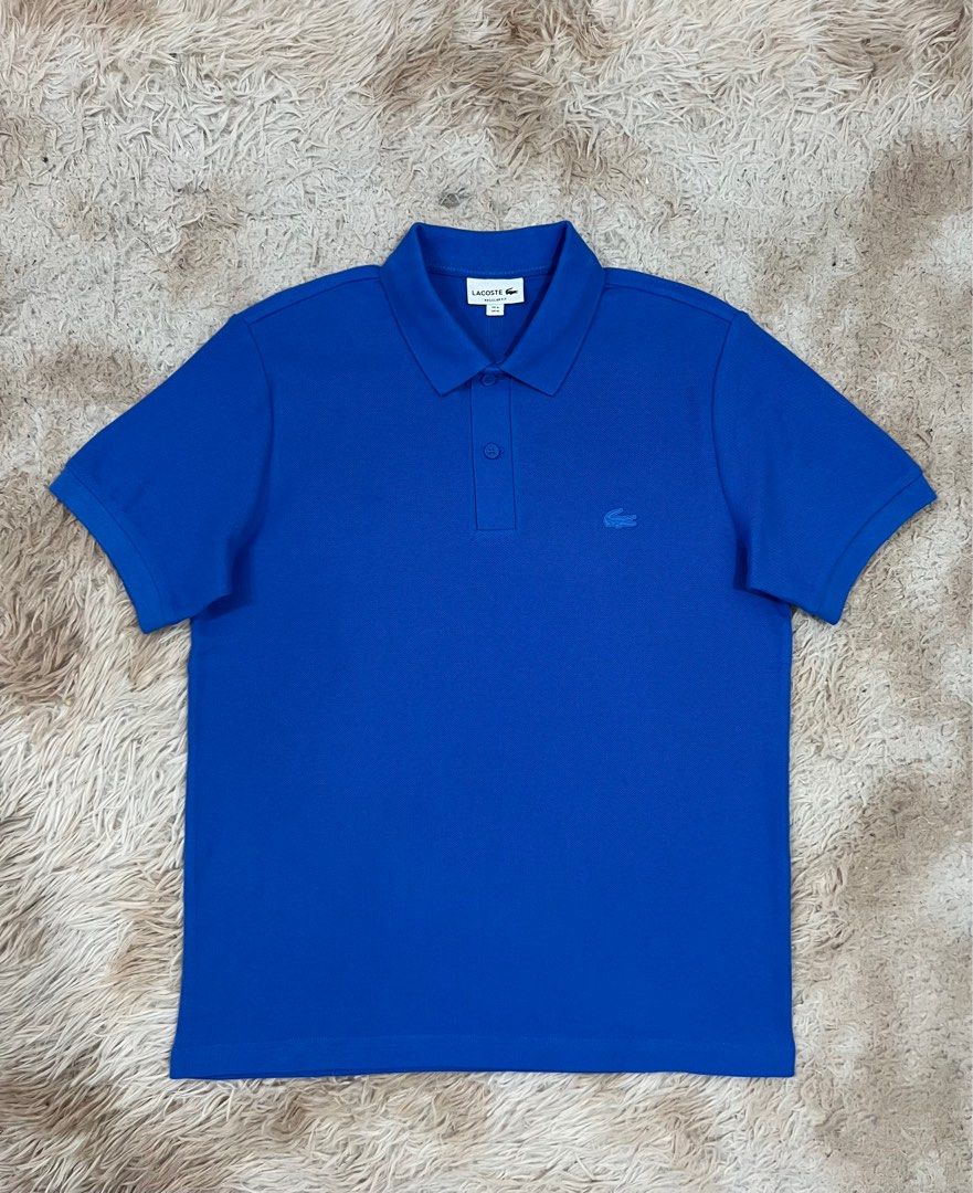 Lacoste Monotone Regular Fit Polo Shirt, Men's Fashion, Tops & Sets, Tshirts & Polo Shirts on ...