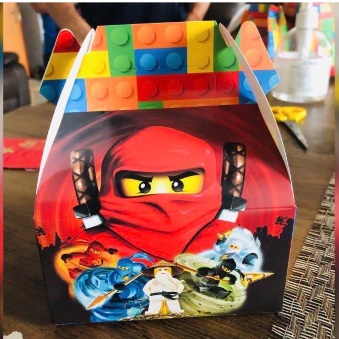 ninjago party boxes