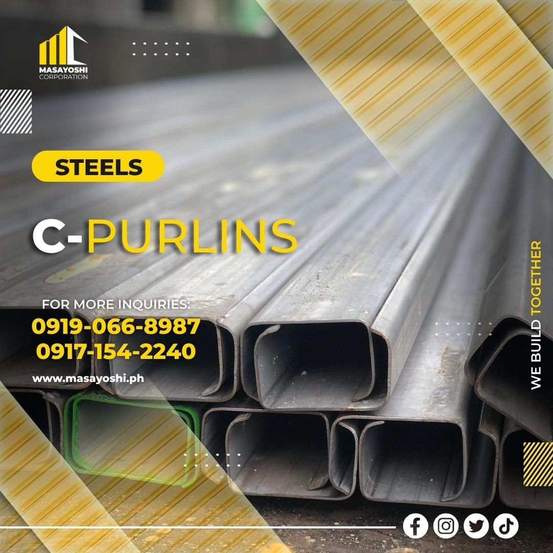 Metal Track | C Purlins | Construction Materials | Metal | Steel ...
