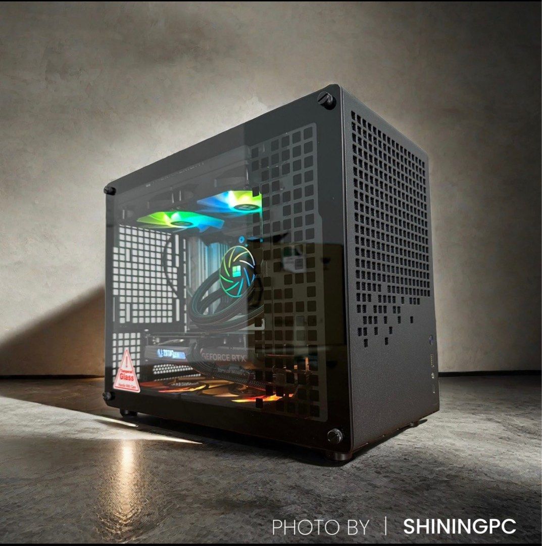 Mini ITX Gaming PC AMD Ryzen 5 5600 with RTX 4060 ITX Hand Carry ...