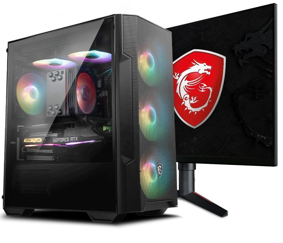 MSI Gaming Pc core i3 12th Gen 16gb ram 512ssd with RTX 3050 graphic ...