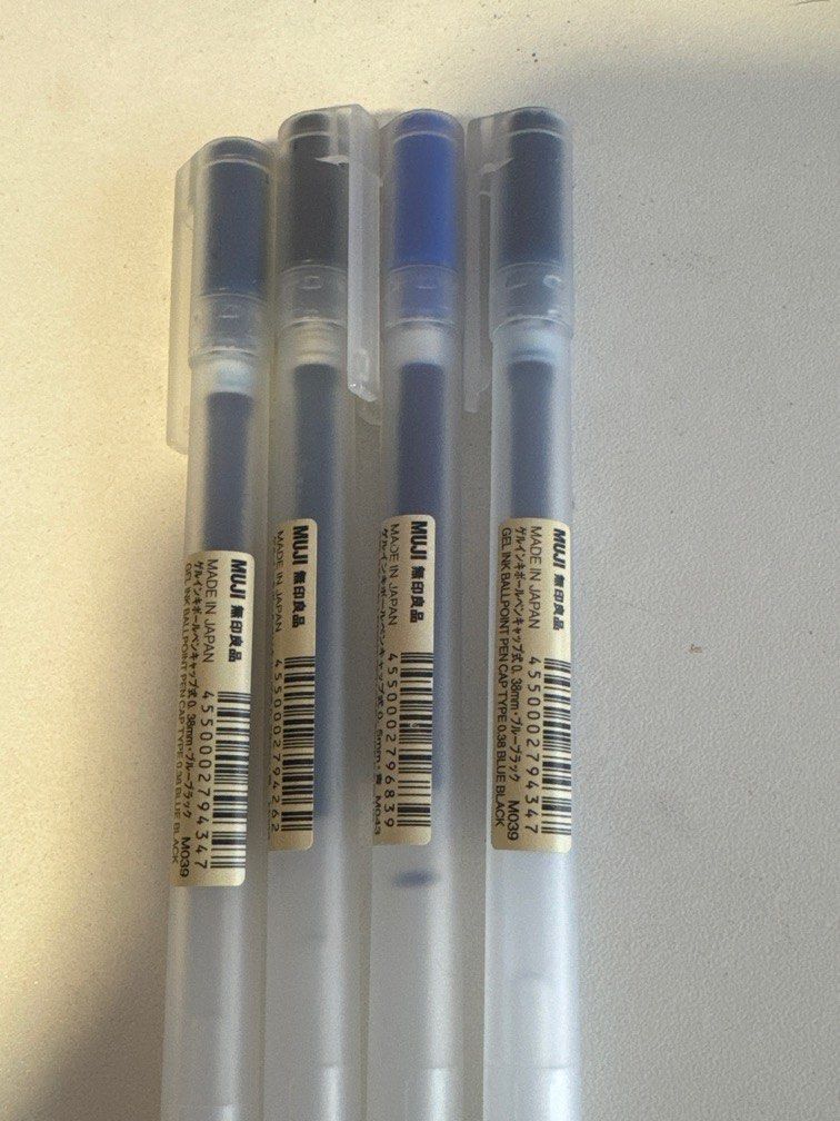 muji pens, Hobbies & Toys, Stationery & Craft, Stationery & School ...
