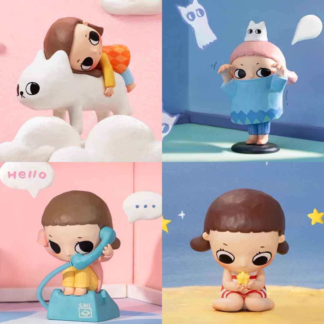 NYOTA FLUFFY LIFE POPMART / FULL SET / SINGLE BLIND BOX / ABLE TO ...