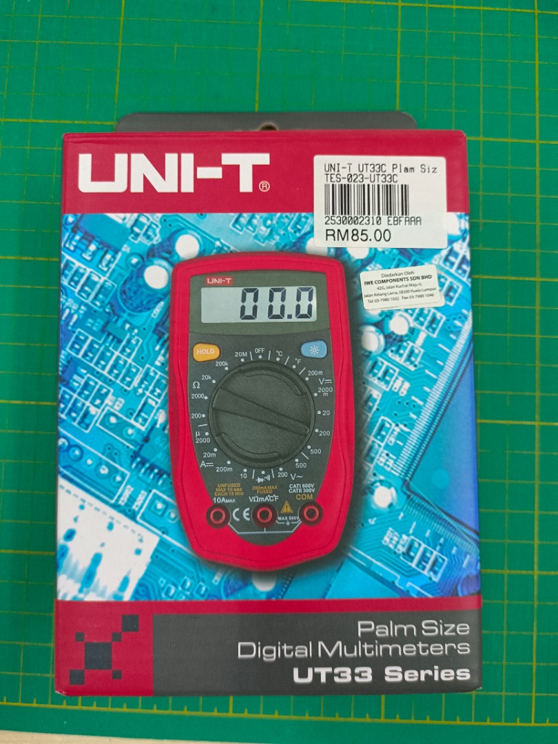 Palm Size Digital Multimeter UT33C, Mobile Phones & Gadgets, Other ...
