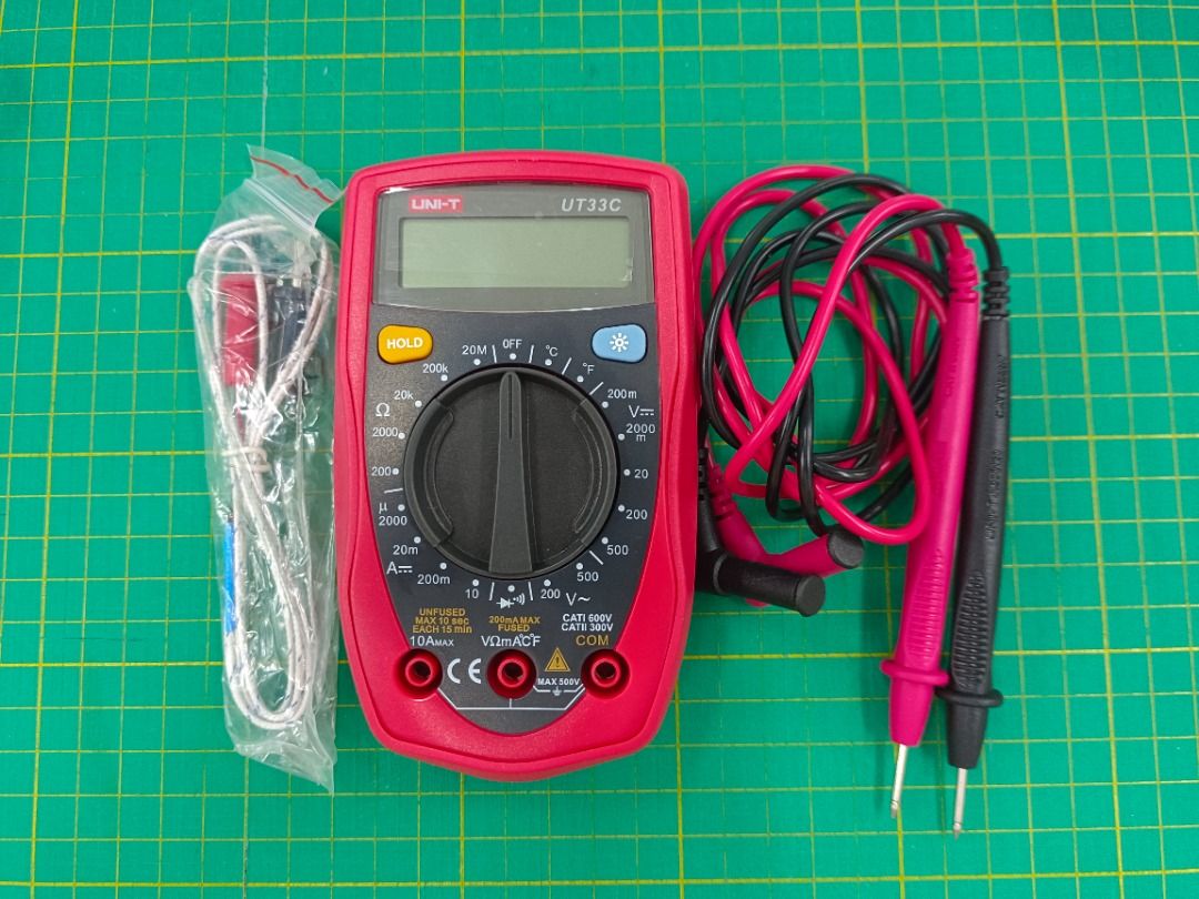 Palm Size Digital Multimeter UT33C, Mobile Phones & Gadgets, Other ...