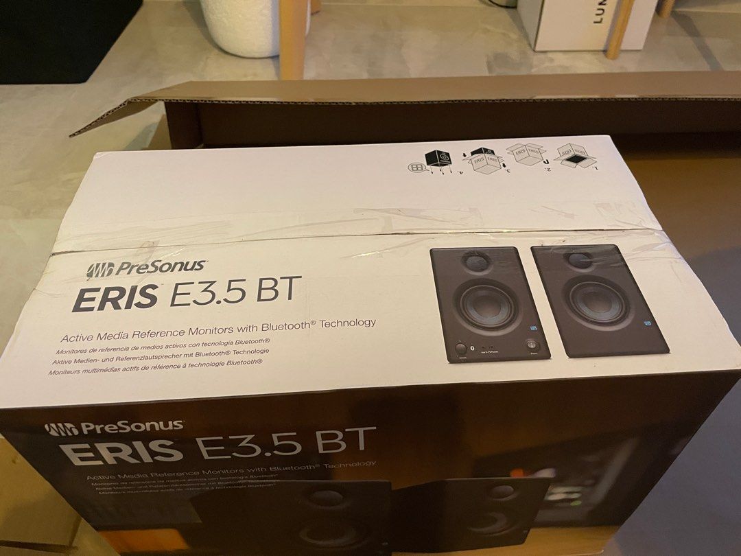 PreSonus Eris E3.5BT Studio Monitor Speakers, Audio, Soundbars ...