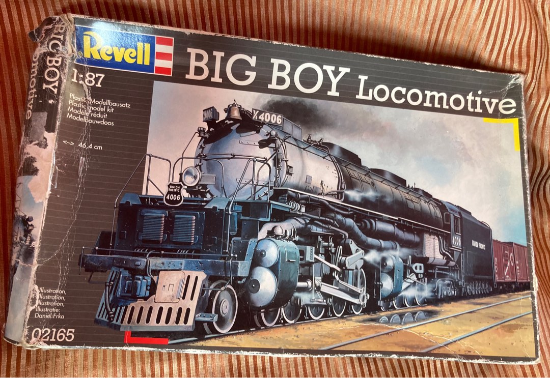 Revell Big Boy Locomotive 1:87, Hobbies & Toys, Memorabilia & Collectibles, Vintage Collectibles ...