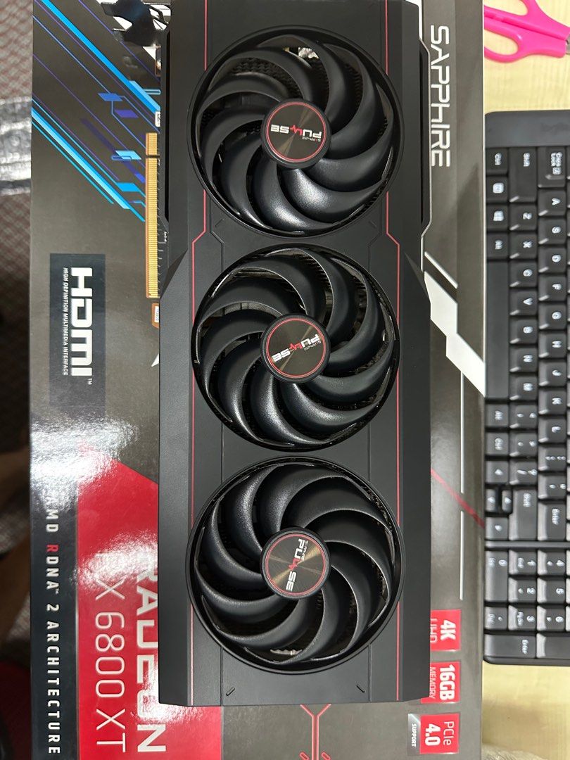SAPPHIRE PULSE RX6800XT 16GB, Computers & Tech, Parts & Accessories, Other Accessories on Carousell