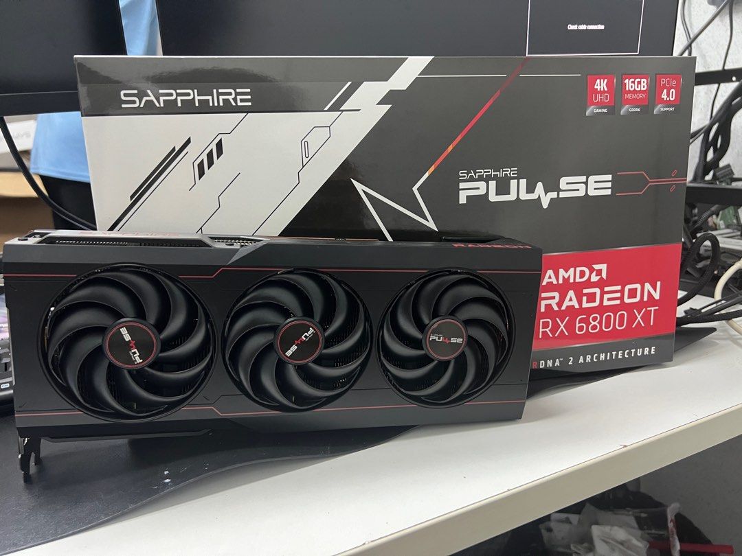 SAPPHIRE PULSE RX6800XT 16GB, Computers & Tech, Parts & Accessories, Computer Parts on Carousell