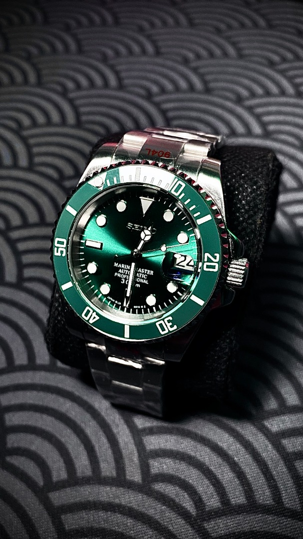 Seiko Hulk Submariner Mod, Men's Fashion, Watches & Accessories ...