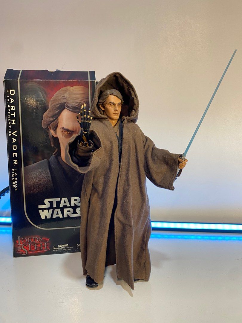 SIDESHOW DARTH VADER ANAKIN SITH APPRENTICE 1/6 SCALE, Hobbies & Toys ...