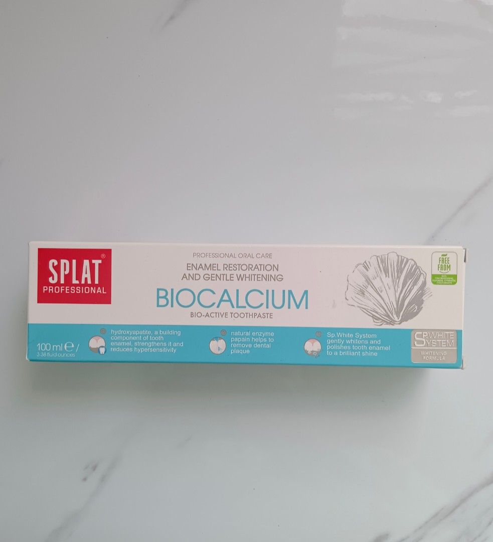 SPLAT Professional Series Biocalcium Toothpaste (100ml), Beauty ...