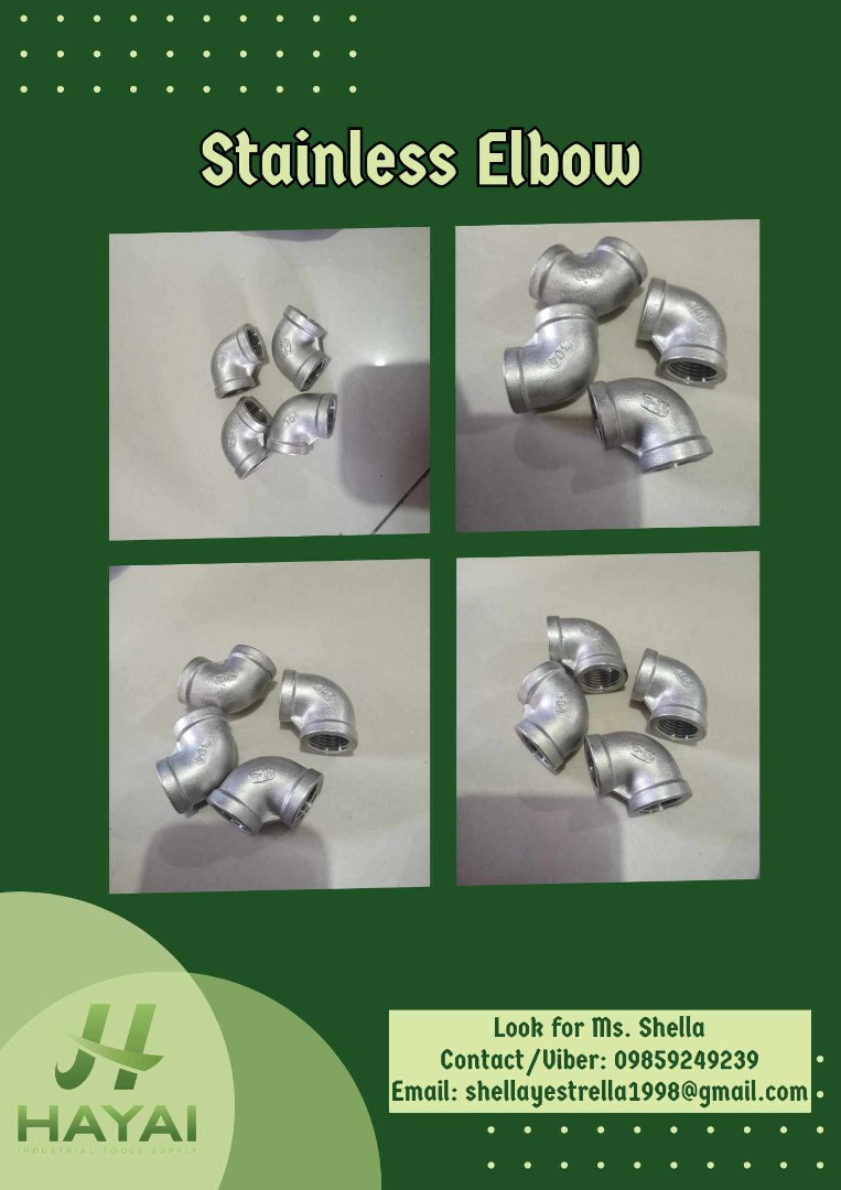 STAINLESS ELBOW, Commercial & Industrial, Construction Tools ...