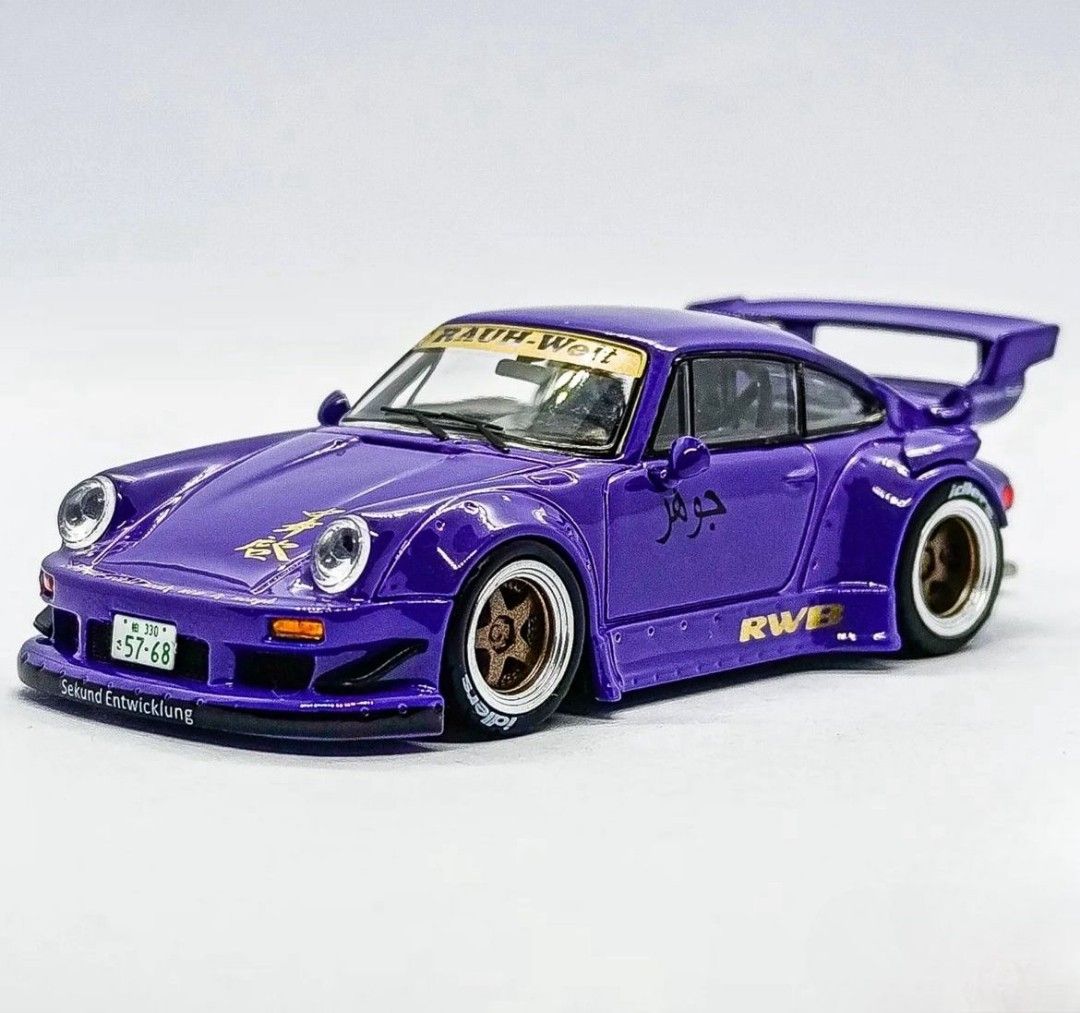 STAR MODEL RWB 930 GT Wing Gloss Purple X MINI GT, Hobbies & Toys, Toys ...