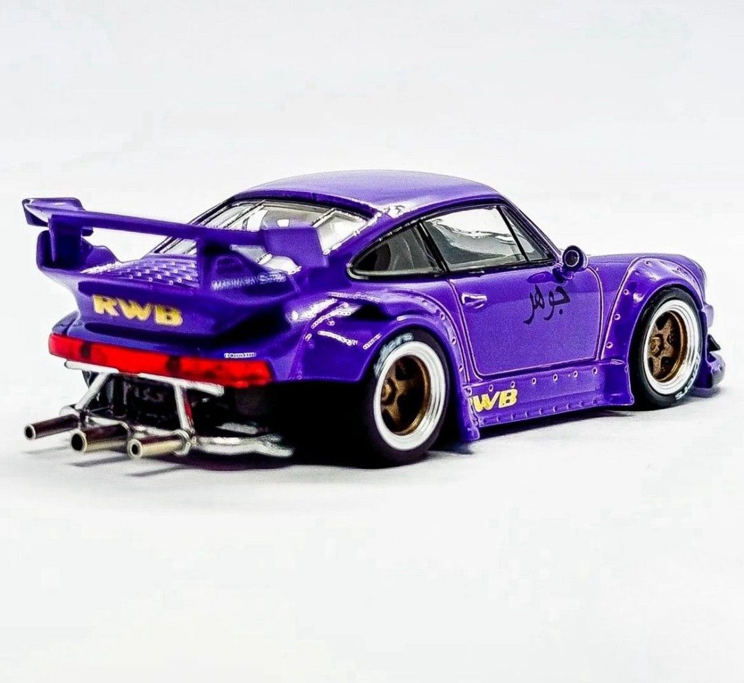 STAR MODEL RWB 930 GT Wing Gloss Purple X MINI GT, Hobbies & Toys, Toys ...