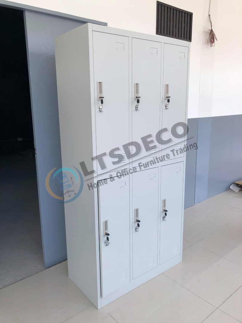 STEEL LOCKER OFFICE PARTITION, Furniture & Home Living, Office ...