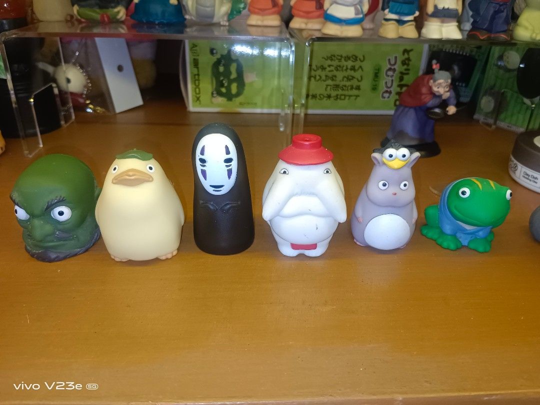 Studio Ghibli Finger Puppets, Hobbies & Toys, Toys & Games on Carousell