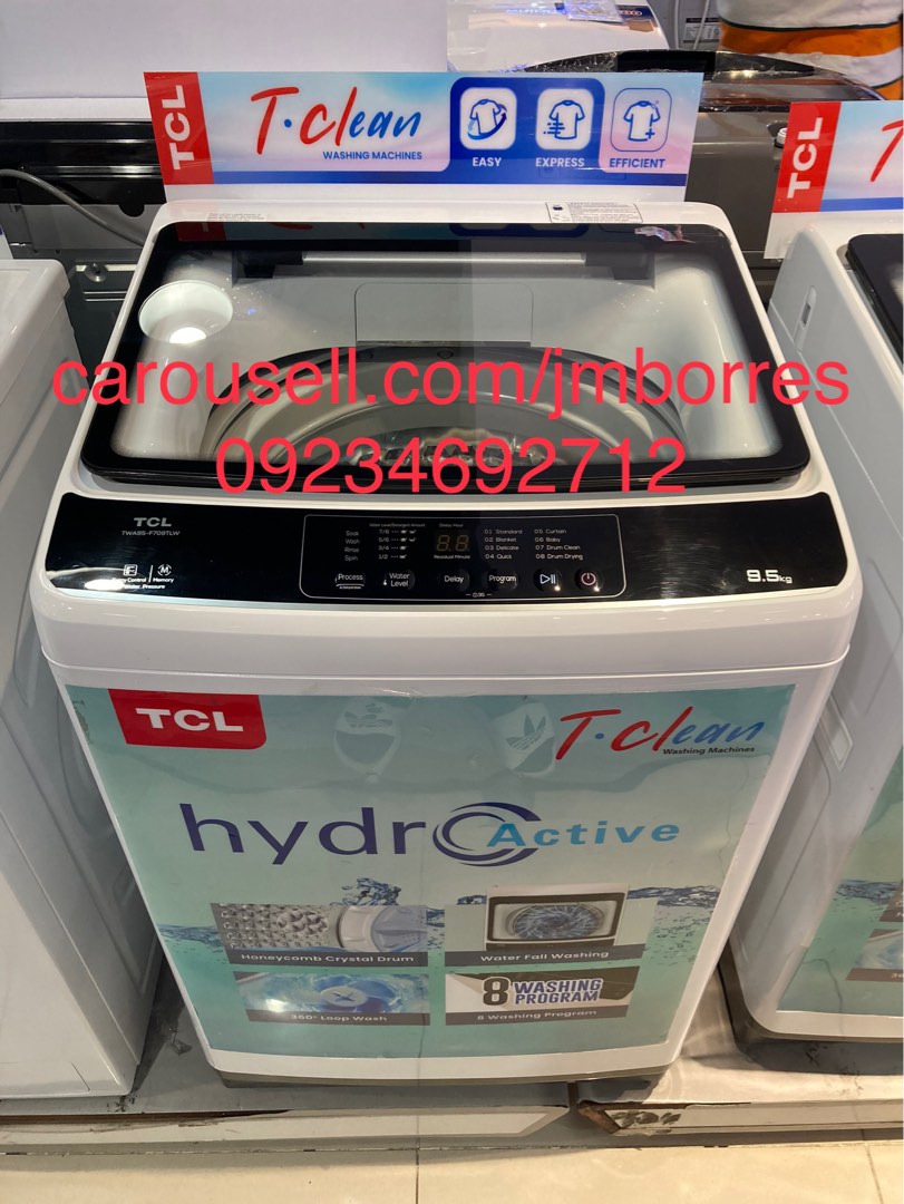 tcl top load fully automatic washing machine 6.5kg 7.5kg 8.5kg 9.5kg 10 ...