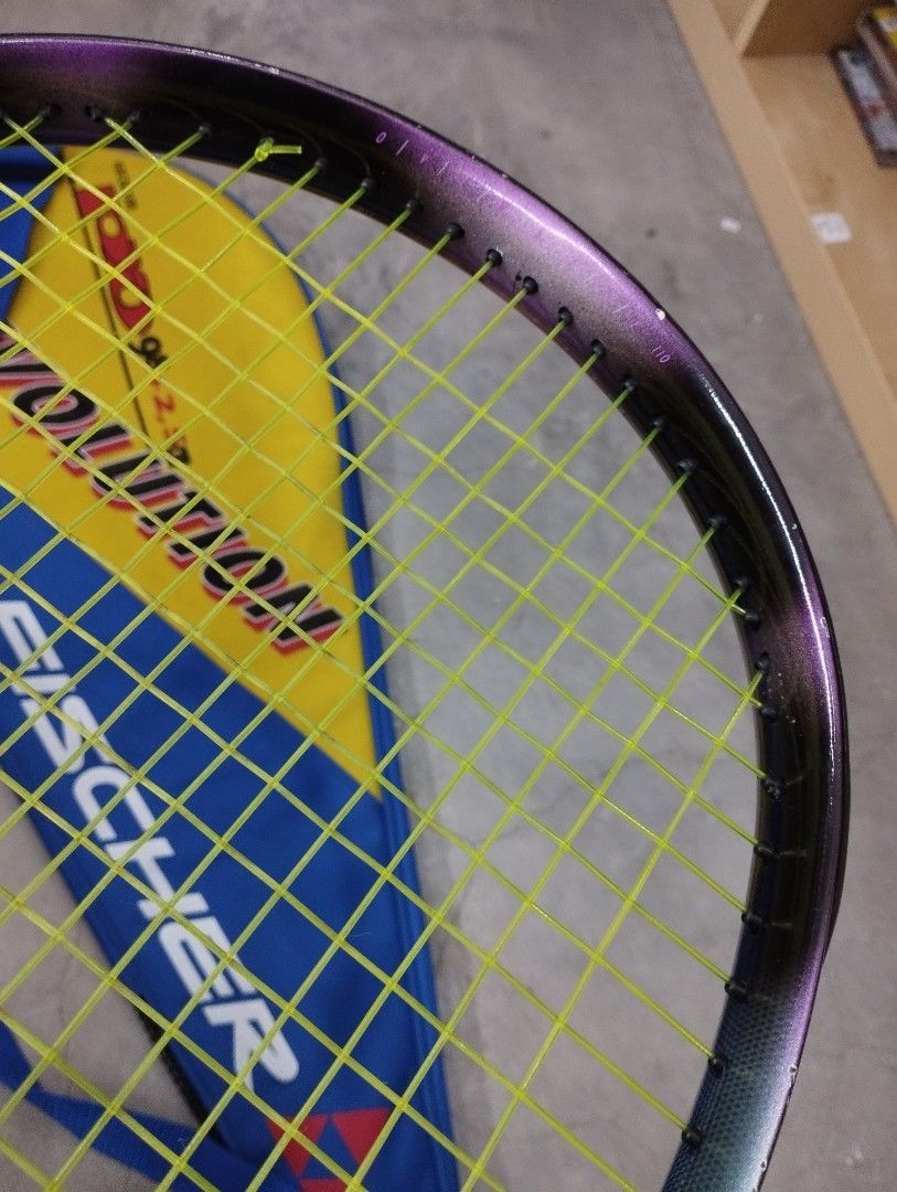 Tennis Racket Fischer Vacuum OS 280 / 110 Oversize, Sports Equipment ...