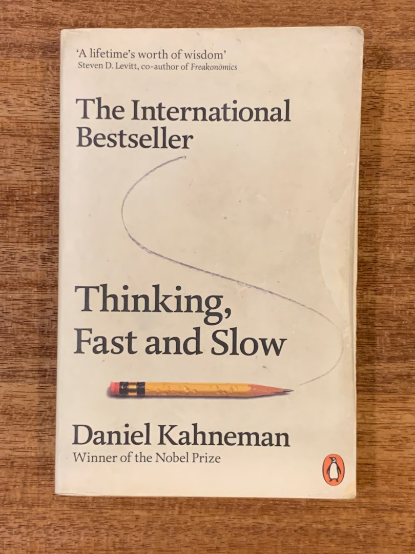 Thinking Fast And Slow Book By Daniel Kahneman, Hobbies & Toys, Books ...