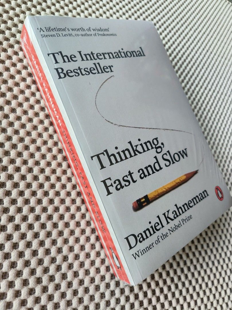 Thinking, Fast and Slow by Daniel Kahneman PhD, Hobbies & Toys, Books ...
