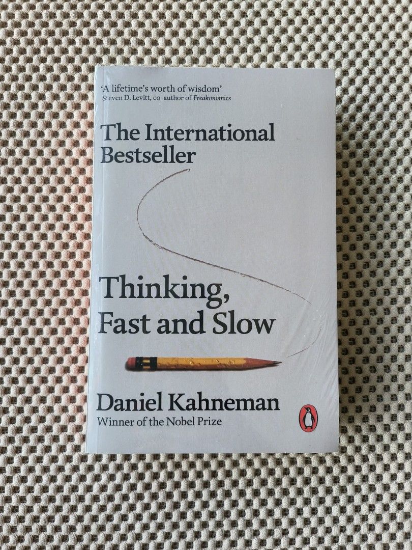 Thinking, Fast and Slow by Daniel Kahneman PhD, Hobbies & Toys, Books ...