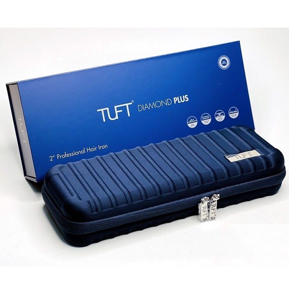 TUFT" Diamond Plus Flat Iron / Hair Straightener with Storage Case ...