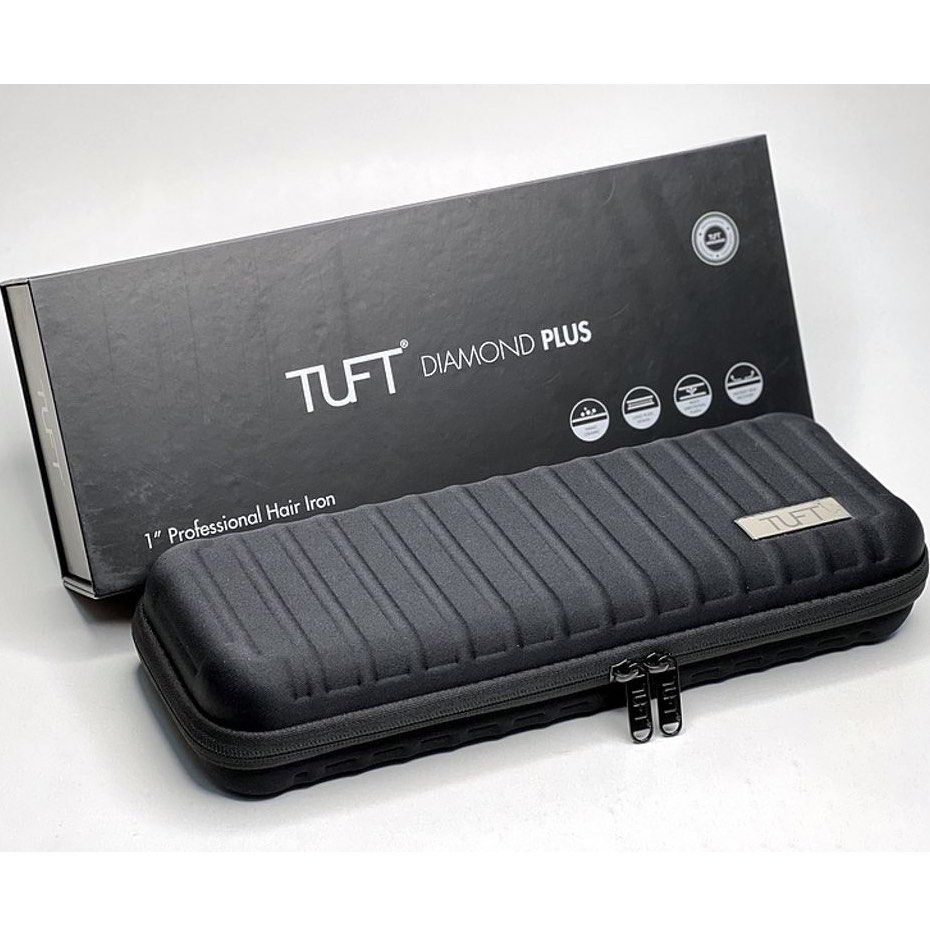 TUFT" Diamond Plus Flat Iron / Hair Straightener with Storage Case ...