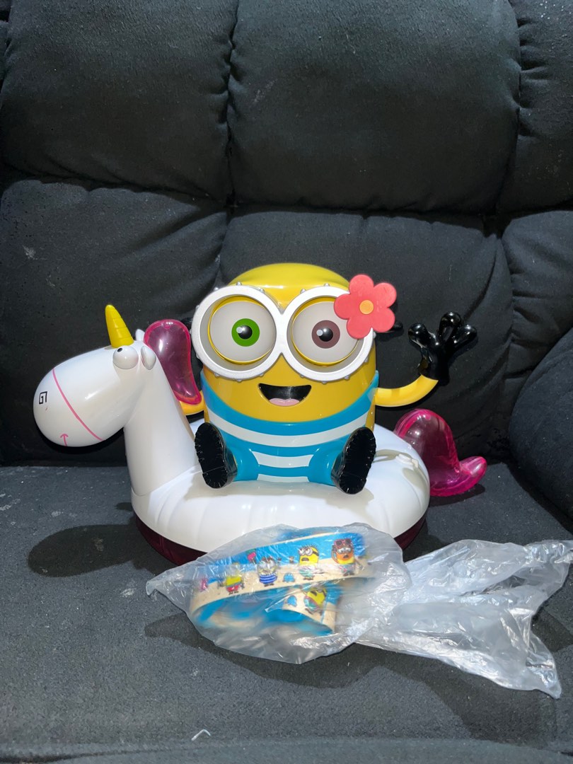 Universal Studio Japan (USJ) minion bob fluffy unicorn popcorn bucket ...