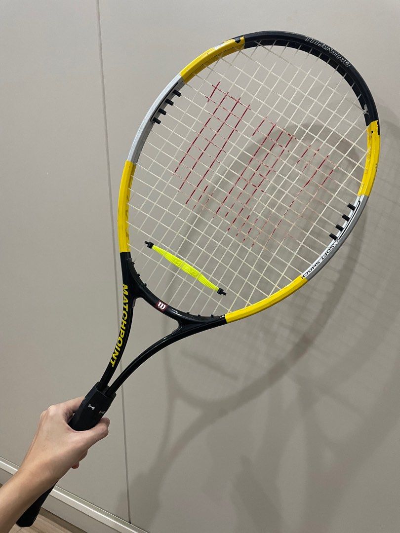 Wilson Ultra Classic Titanium Tennis Racket, Sports Equipment, Sports ...