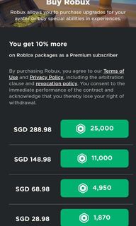 Roblox robux Giftcards (CHEAP, CAN NEGO) 100,200,800r, Video Gaming ...