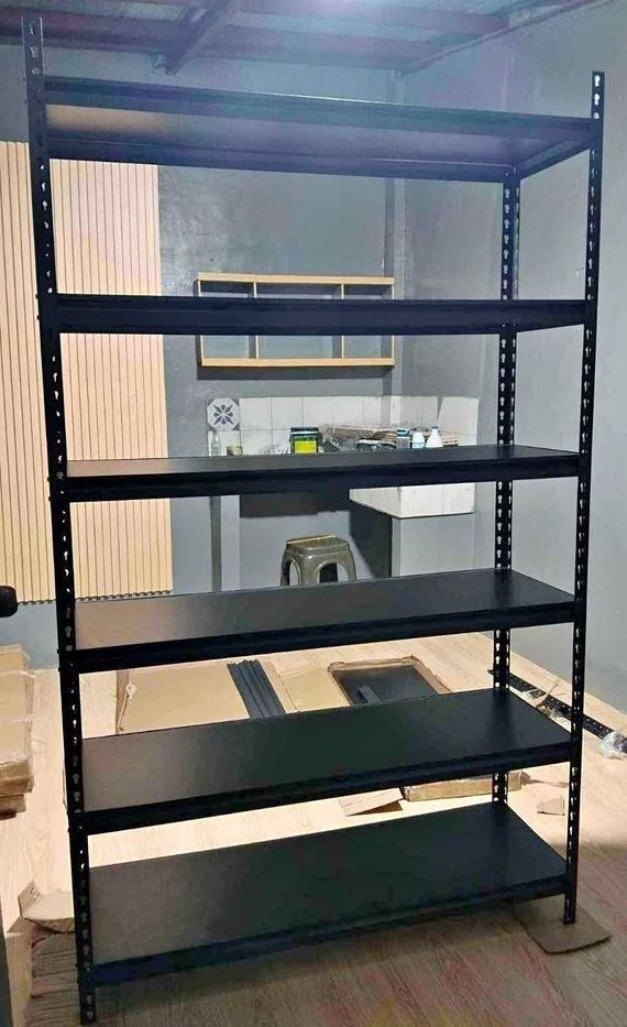 6 Layer Full Metal Storage Shelves Rack, Furniture & Home Living ...