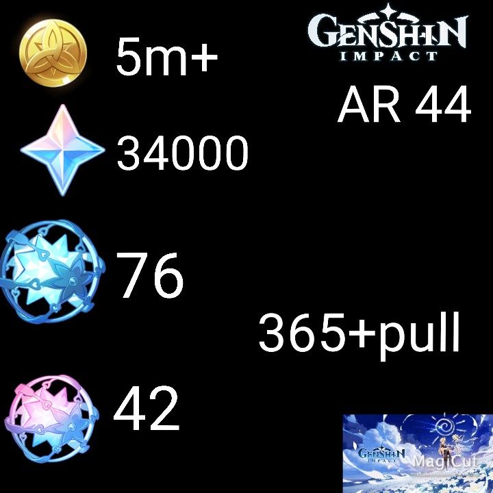 ACC REROLL GENSHIN IMPACT, Video Gaming, Video Games, Others on Carousell