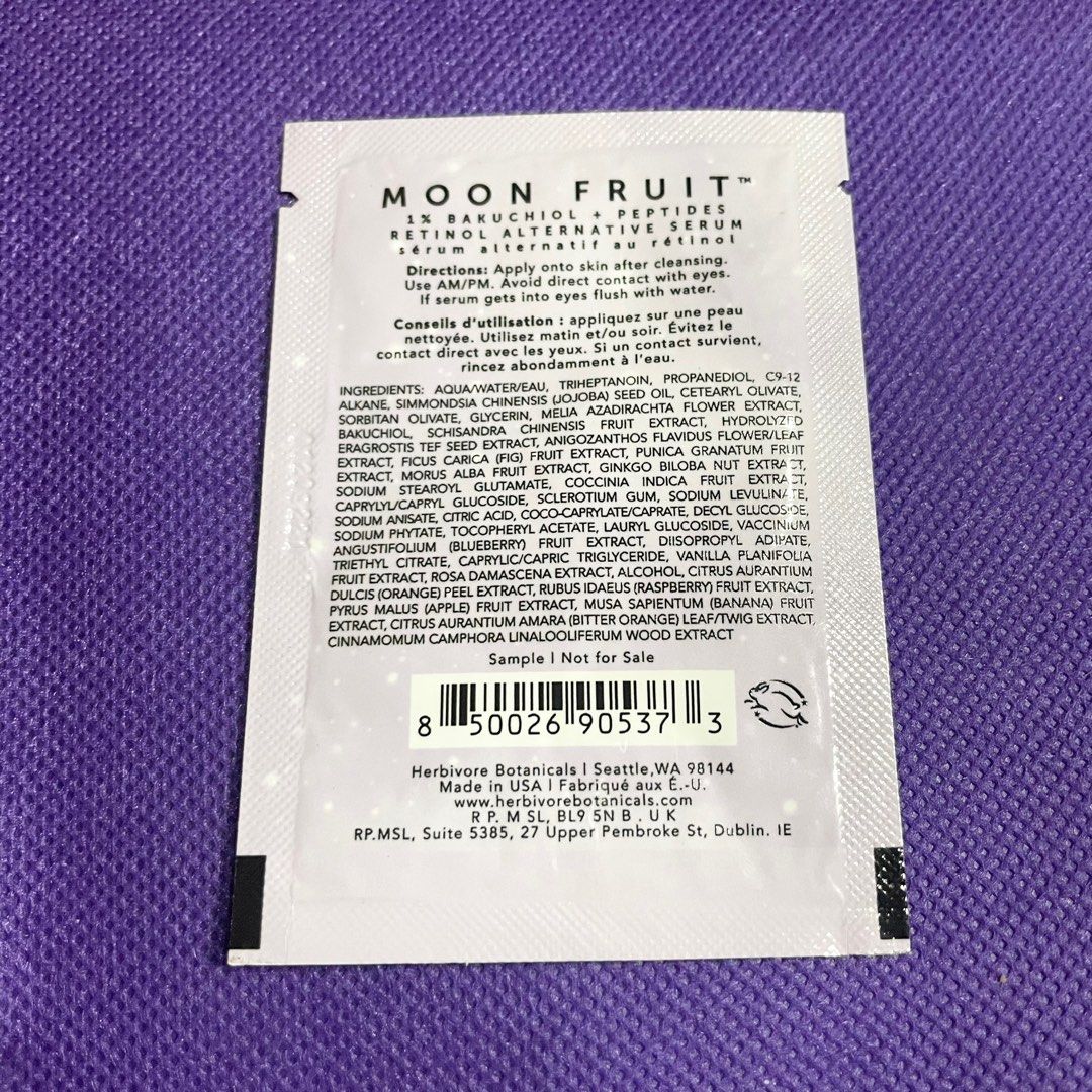 AUTHENTIC Herbivore moon fruit moonfruit bakuchiol retinol alternative ...