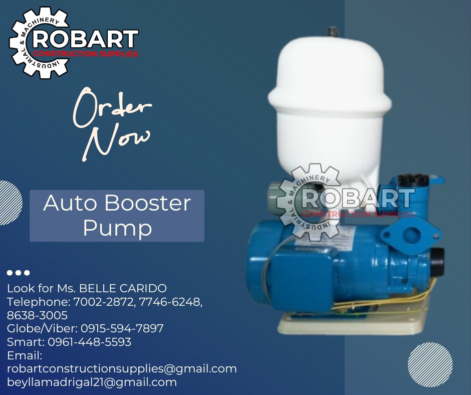 Auto Booster Pump, Commercial & Industrial, Construction Tools ...