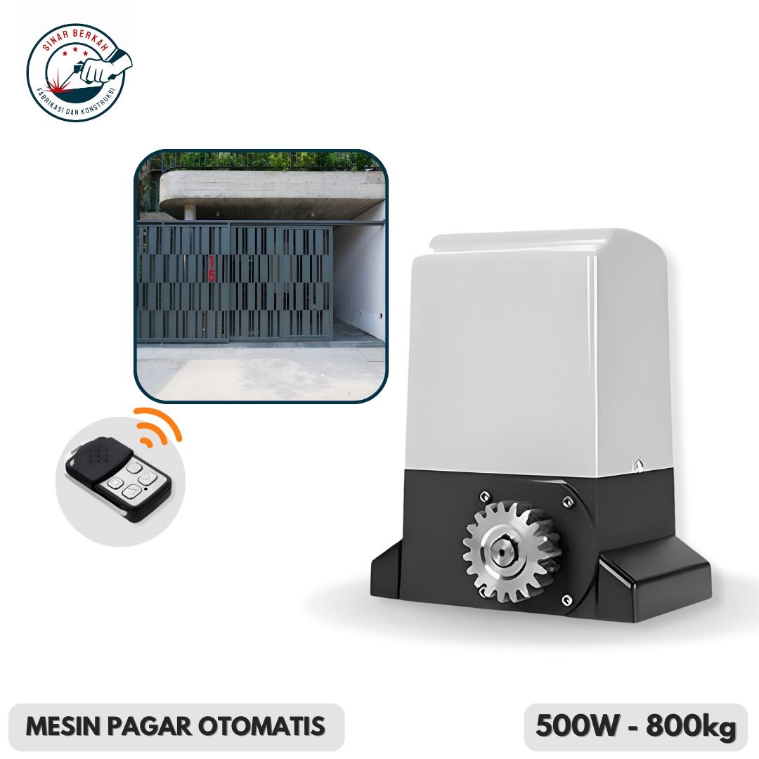 Automatic Sliding Gate Mesin Pagar Otomatis 800kg Daya 500Watt ...