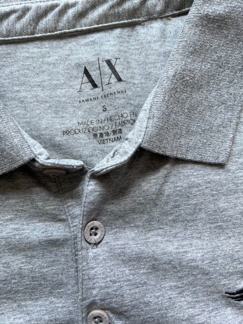 AX Polo Shirt, Men's Fashion, Tops & Sets, Tshirts & Polo Shirts on ...