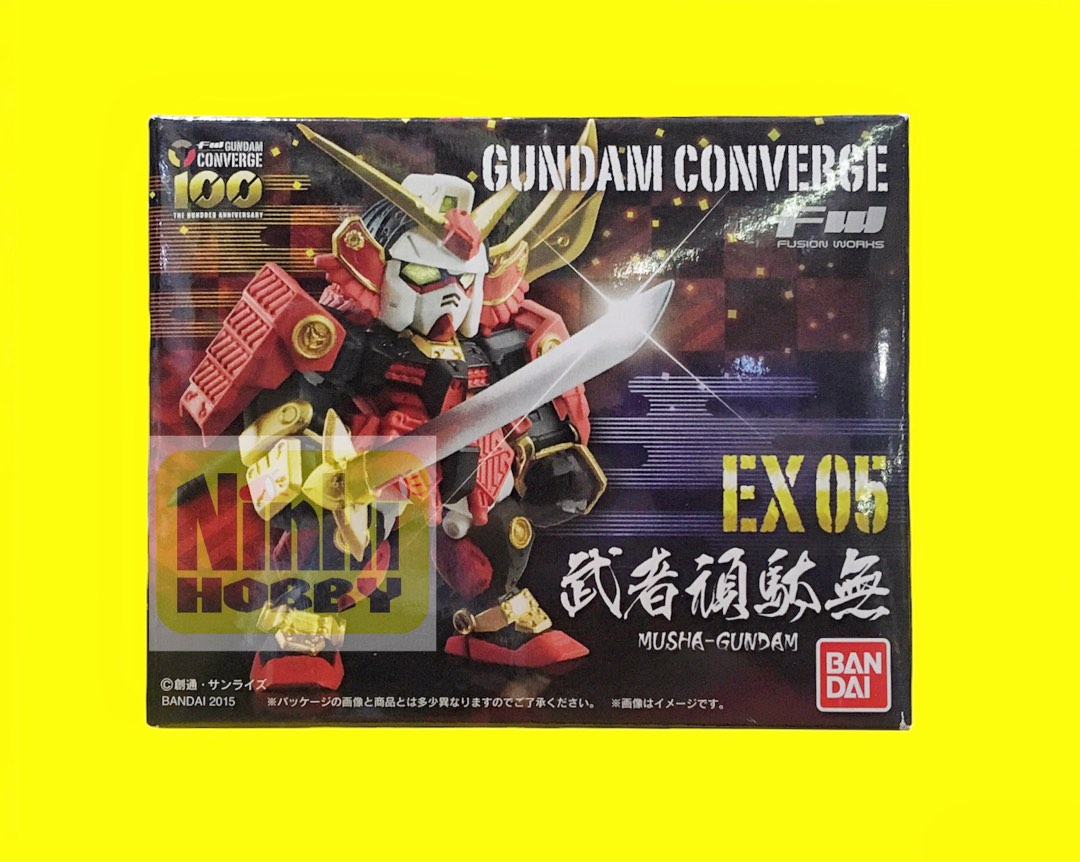 Bandai FW Gundam Converge EX 05 EX05 Musha 武者 頑駄無 高達, 興趣及遊戲, 玩具 & 遊戲類 - Carousell