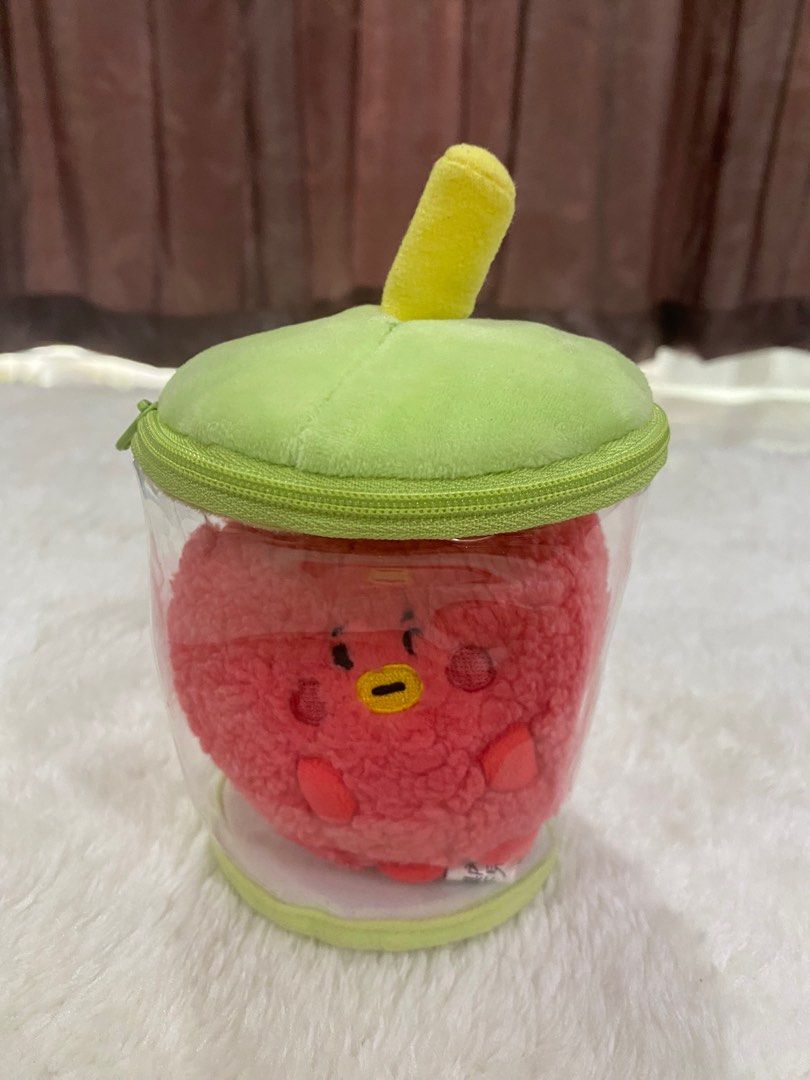 BT21 Baby Series TATA Character Bubble Tea Soft Plush Stuffed, Hobbies ...