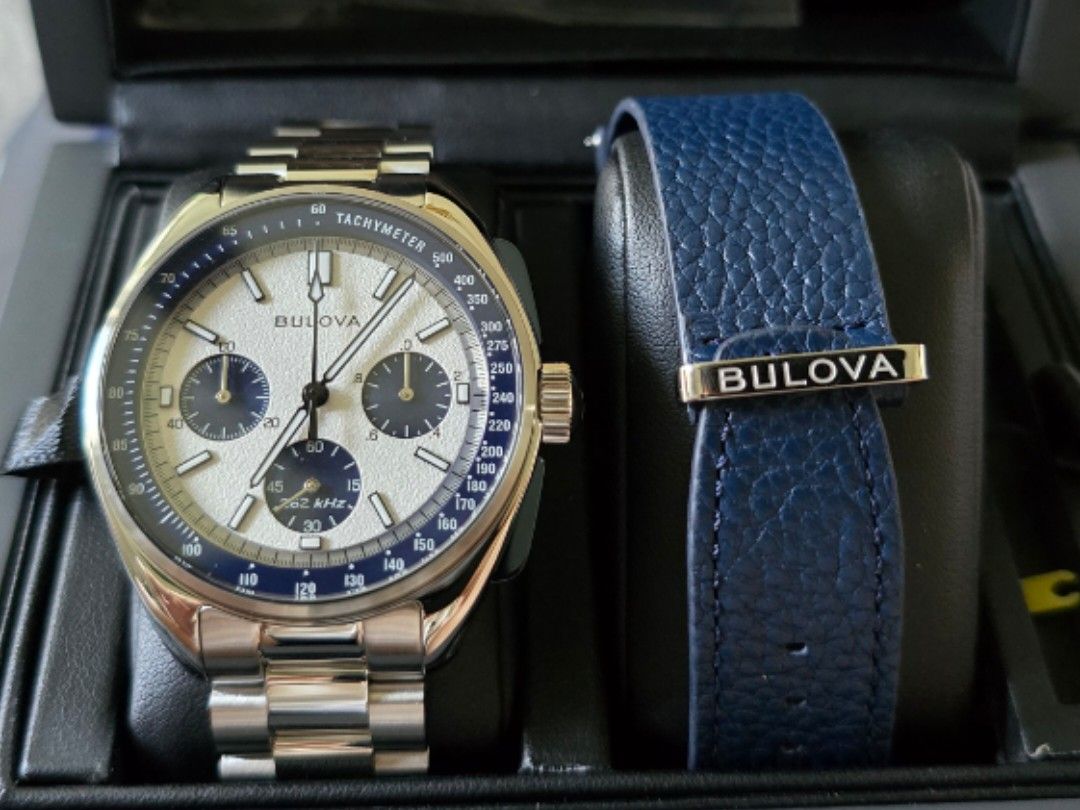 Bulova Lunar Pilot 98K112 Chronograph, Luxury, Watches on Carousell
