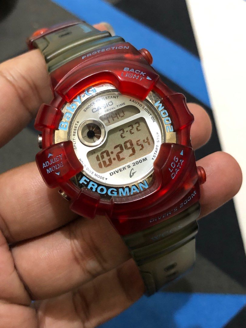 Casio Baby G Frogman BGW 100WC bukan gshock, Fesyen Wanita, Jam Tangan di Carousell
