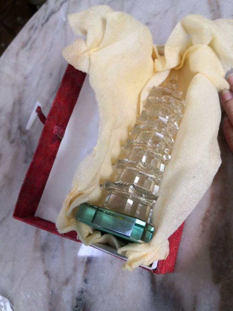 Chinese Feng Shui 7 Level Crystal Pagoda Education Tower, Hobbies ...