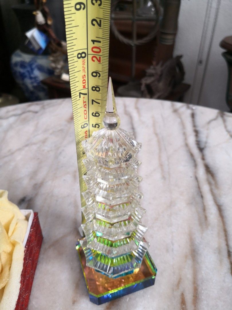 Chinese Feng Shui 7 Level Crystal Pagoda Education Tower, Hobbies ...