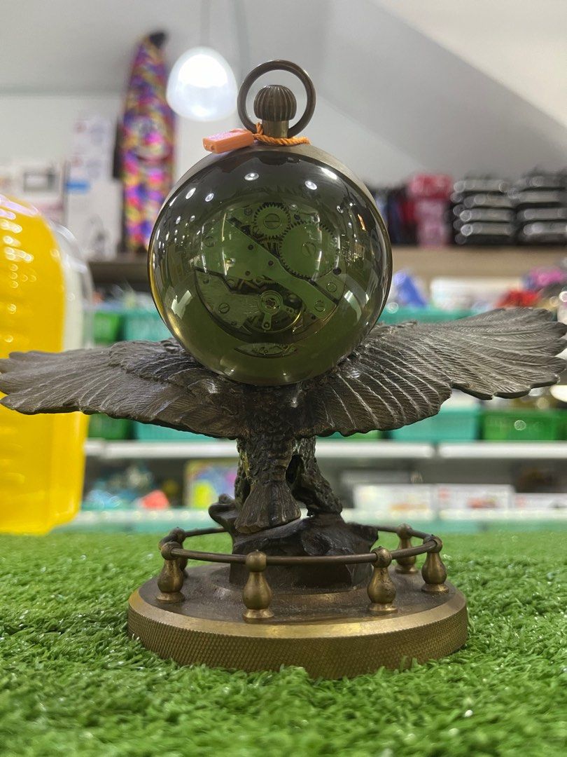 CLOCK EAGLE LOGO OMEGA, Hobbies & Toys, Collectibles & Memorabilia ...