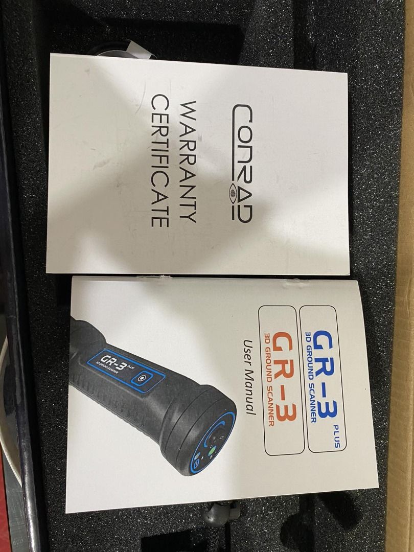 CONRAD GR-3 PLUS 3D GROUND SCANNER, Computers & Tech, Printers ...